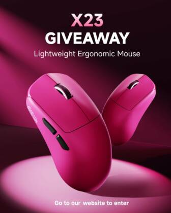EWEADN X23 Pink Gaming Mouse - Best Of Gleam Giveaways